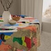 Portuguese Sardine Fish Tablecloth Mediterranean Styled Fish Table ...