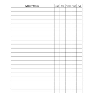 Digital Cleaning Log Book - Etsy
