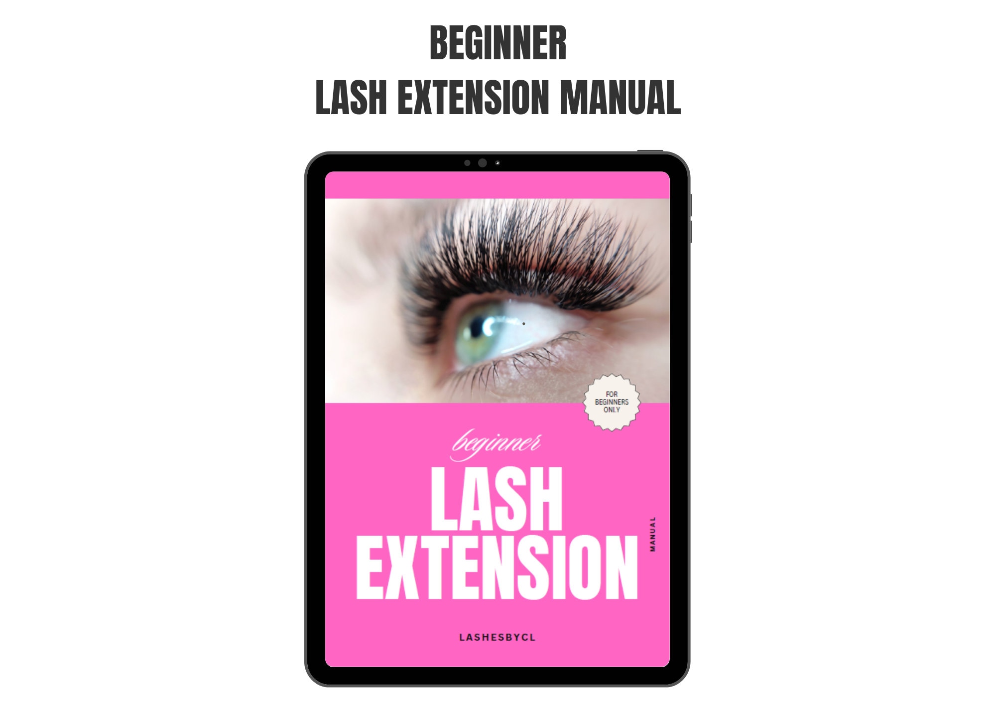 EDITABLE in Canva - Lash Extension Handbook Template 2023 Lash Manual ...