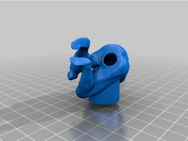 Pooping and Thinking Man Toothpaste Topper / Thinking Man Toothpaste ...