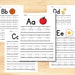 Preschool Alphabet Tracing Worksheets | ABC Tracing Worksheets | A to Z ...