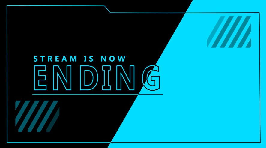 Twitch Streaming Overlay Pack Digital Blue & Kick Overlay Bundle ...