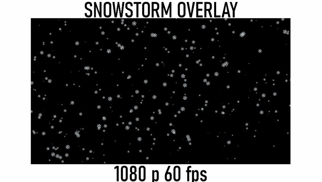 Winter Snowstorm Twitch Overlay – Festive Streaming Theme - Etsy