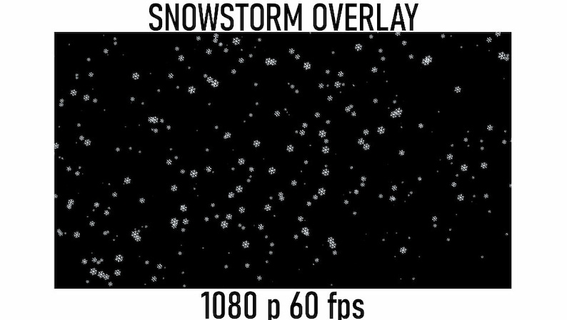 Winter Snowstorm Twitch Overlay – Festive Streaming Theme - Etsy