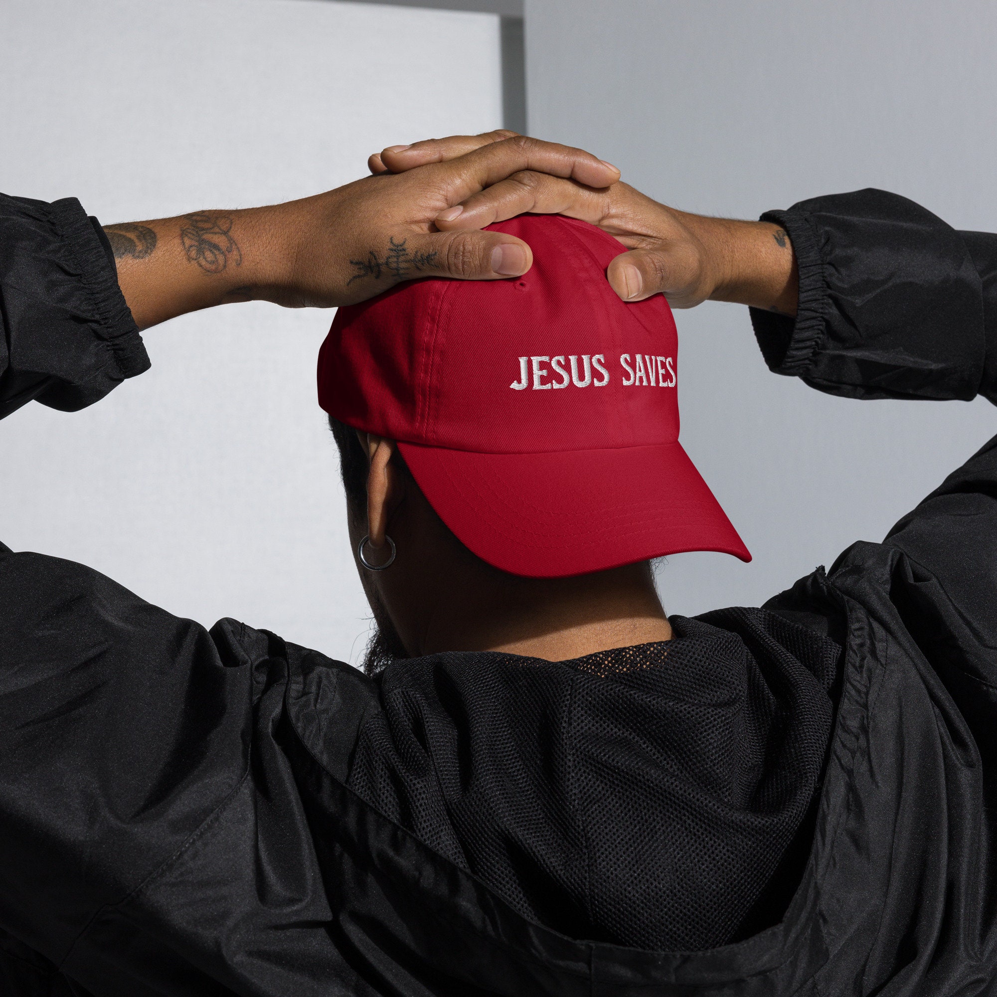 Jesus Saves Dad Hat, Christian Baseball Cap - Etsy