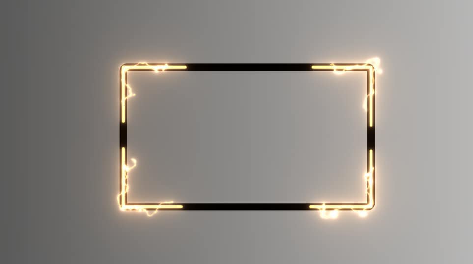 Electric Twitch Camera Overlay, Streaming Overlay (digital Download) - Etsy