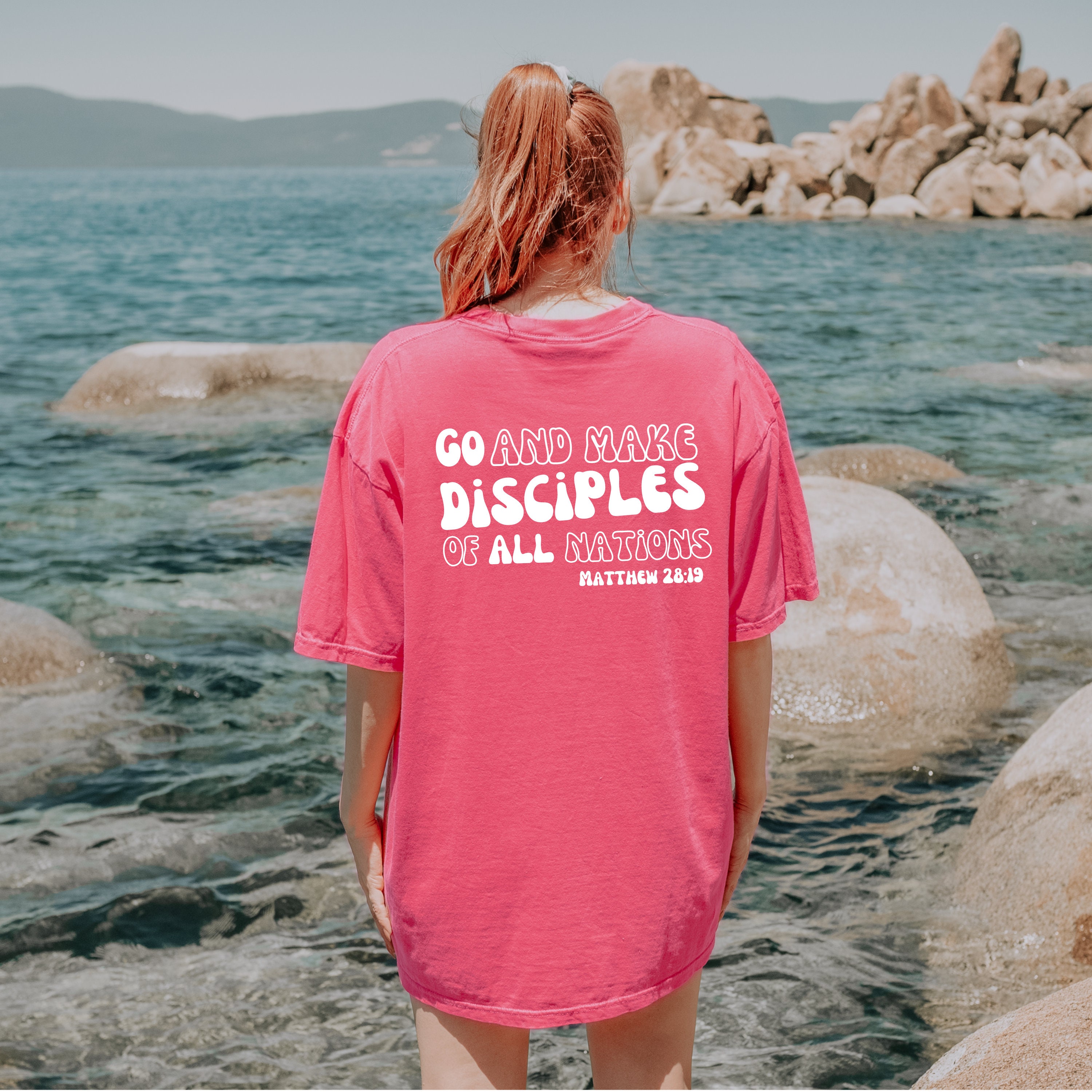 Go & Make Disciples T-shirt, Christian Shirt, Religious Apparel, Faith ...