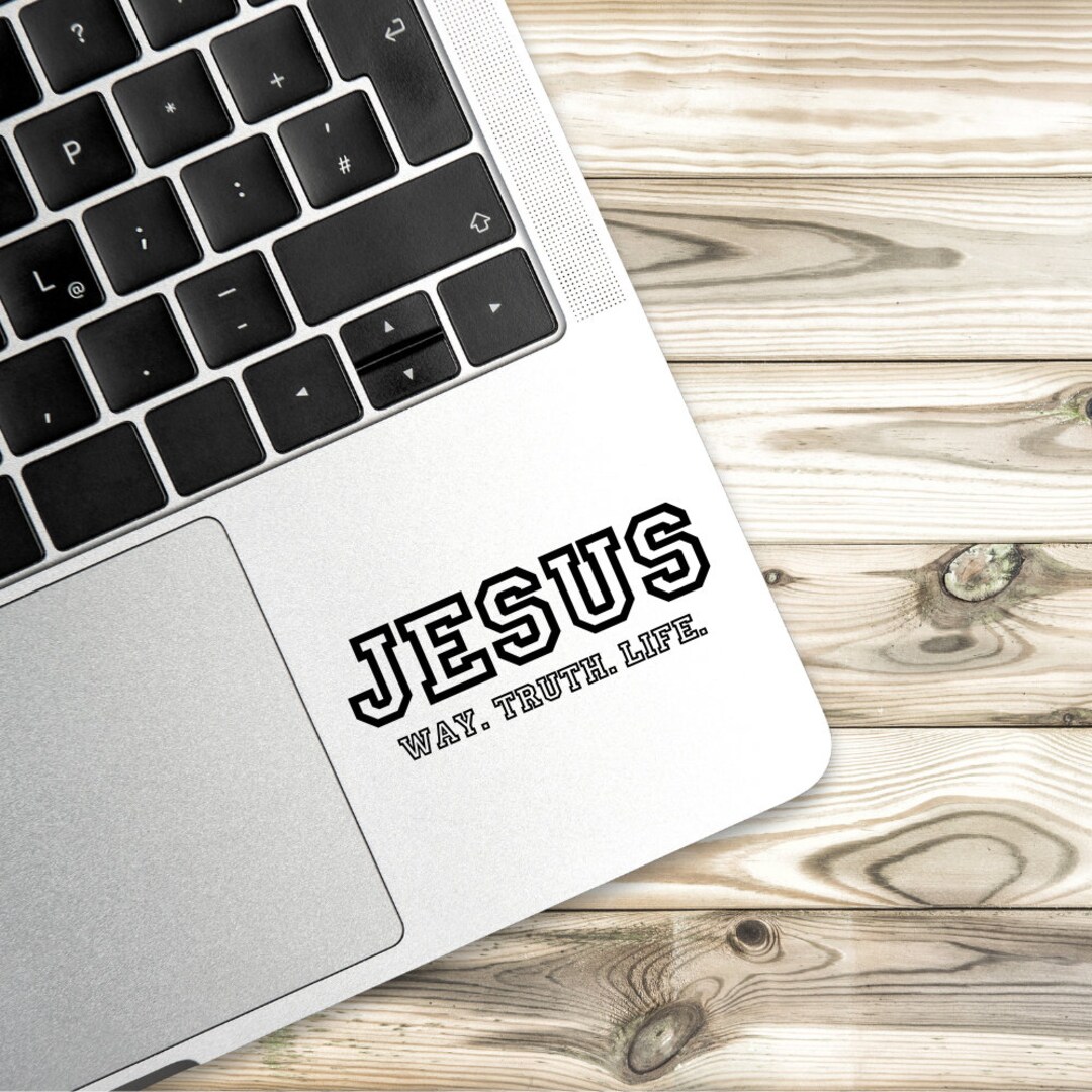 Jesus Way Truth Life Vinyl Sticker – Inspirational Decal - Etsy