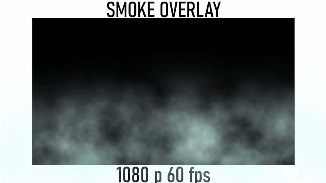 Spooky Smoke Streaming Overlay for Twitch & Youtube Live: Halloween ...