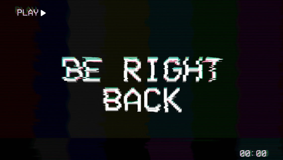 Twitch Glitch VHS Retro Overlay Pack for Streaming, RGB & Glitchy ...