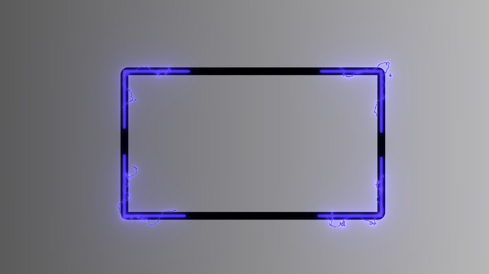 Electric Twitch Camera Overlay, Streaming Overlay (digital Download) - Etsy