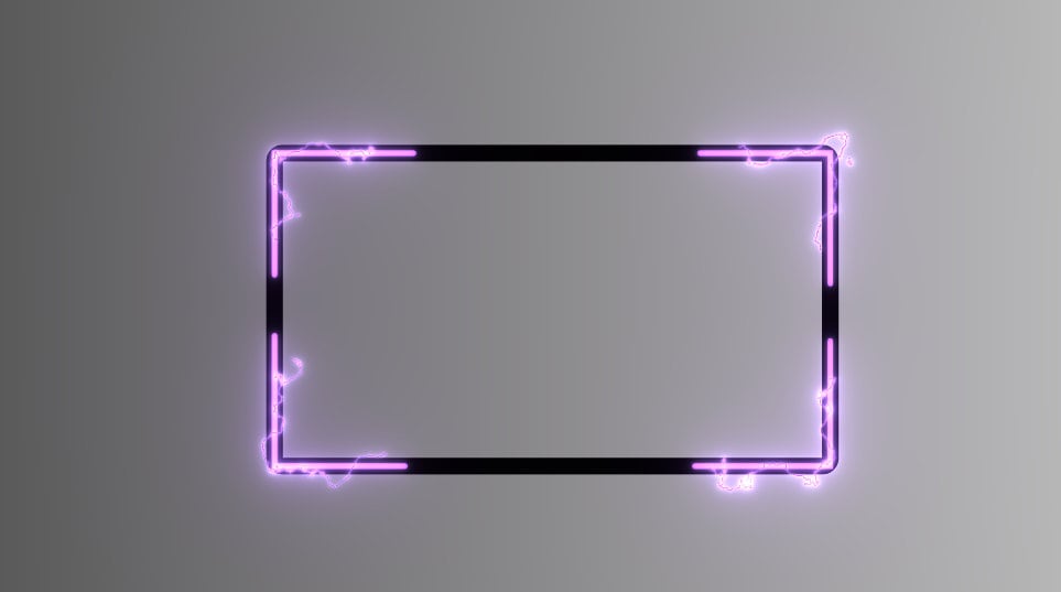 Electric Camera Overlay, Twitch Overlay, Streaming Overlay, Electric ...
