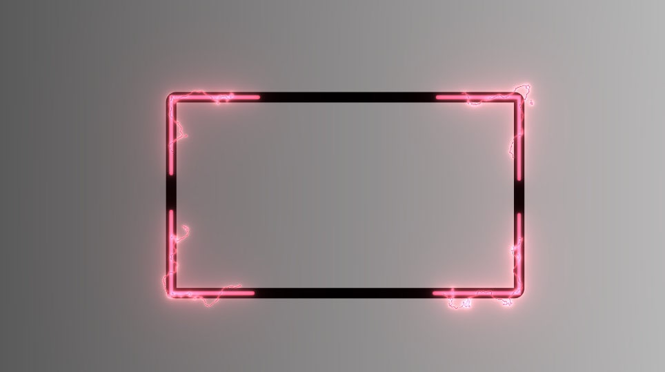 Electric Twitch Camera Overlay, Streaming Overlay (digital Download) - Etsy