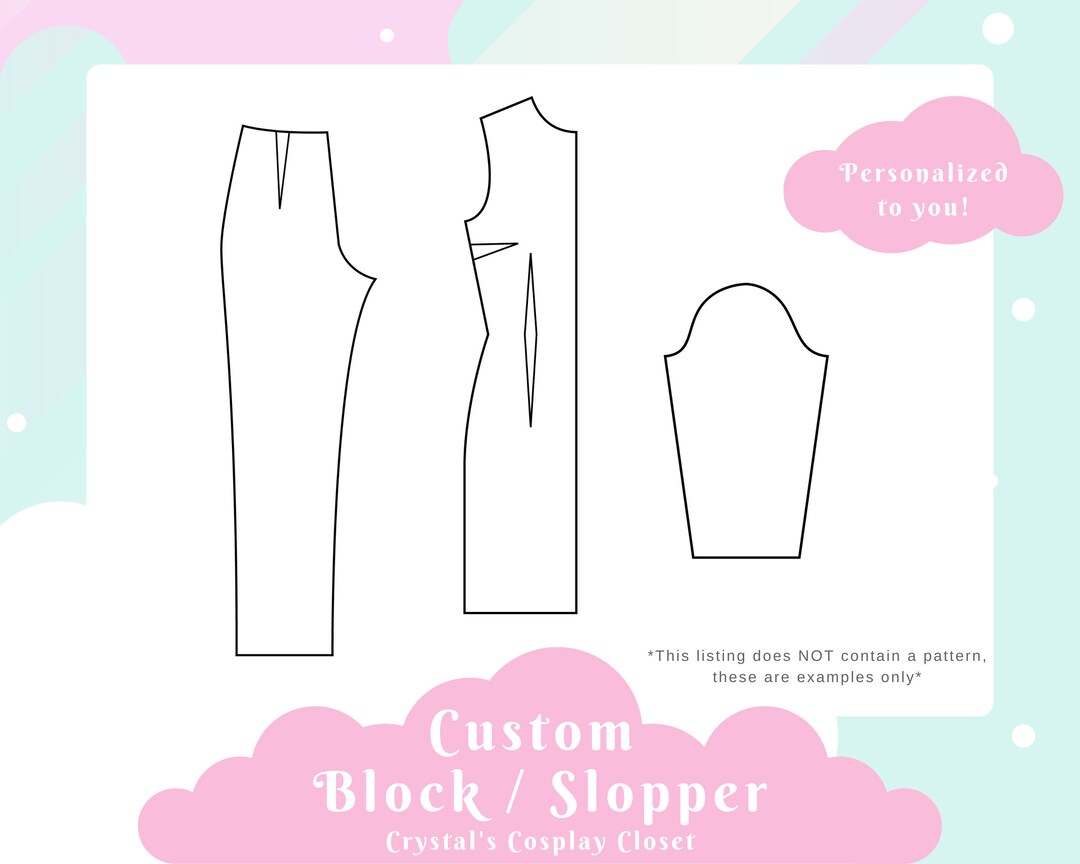 Custom Block/slopper in Your Size - Etsy