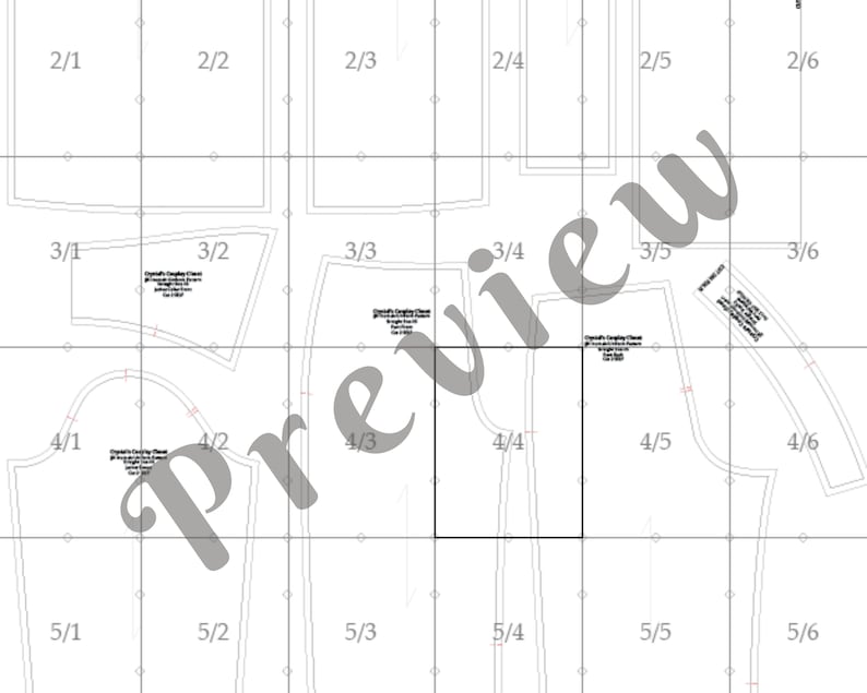 Jjk Mens (unisex) Uniform // Sizes XS-XL // PDF A4 Letter Print - Etsy