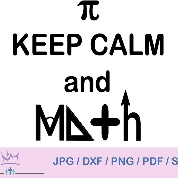 Keep Calm Math - Etsy