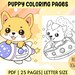 Puppy Coloring Pages, Fun Coloring Prints, Exciting Coloring Pages ...