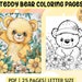 Teddy Bear Coloring Pages, Fun Coloring Prints, Exciting Coloring Pages ...