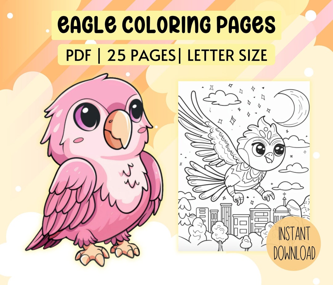 Eagle Coloring Pages, Coloring Sheets, Fun Coloring Prints, Exciting ...