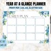 Year at A Glance Planner Printable, Yearly Planner Printable, Yearly ...