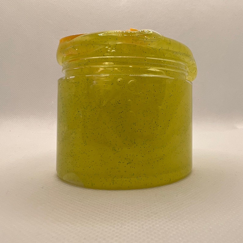 Tropical Punch Slime, Clear Green Slime With Glitters and 4 Holiday ...