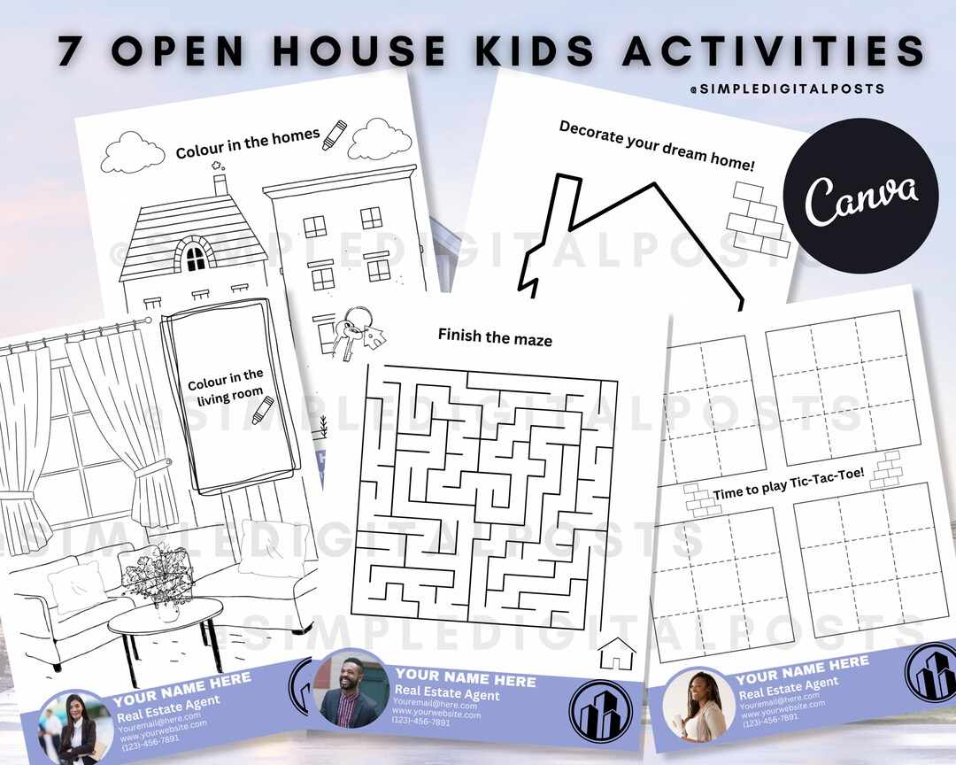 7 OPEN HOUSE KIDS Activities | Real Estate Agents | Real Estate ...