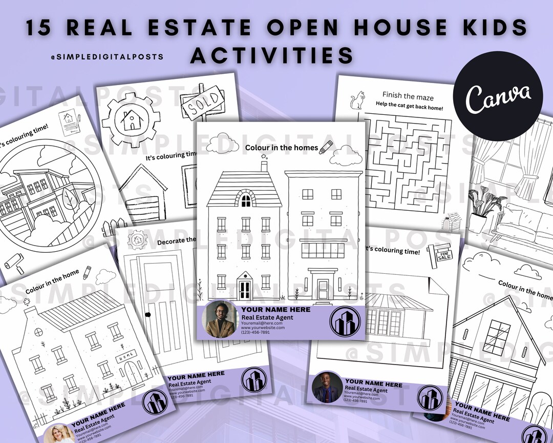15 OPEN HOUSE KIDS Activities | Real Estate Agents | Real Estate ...