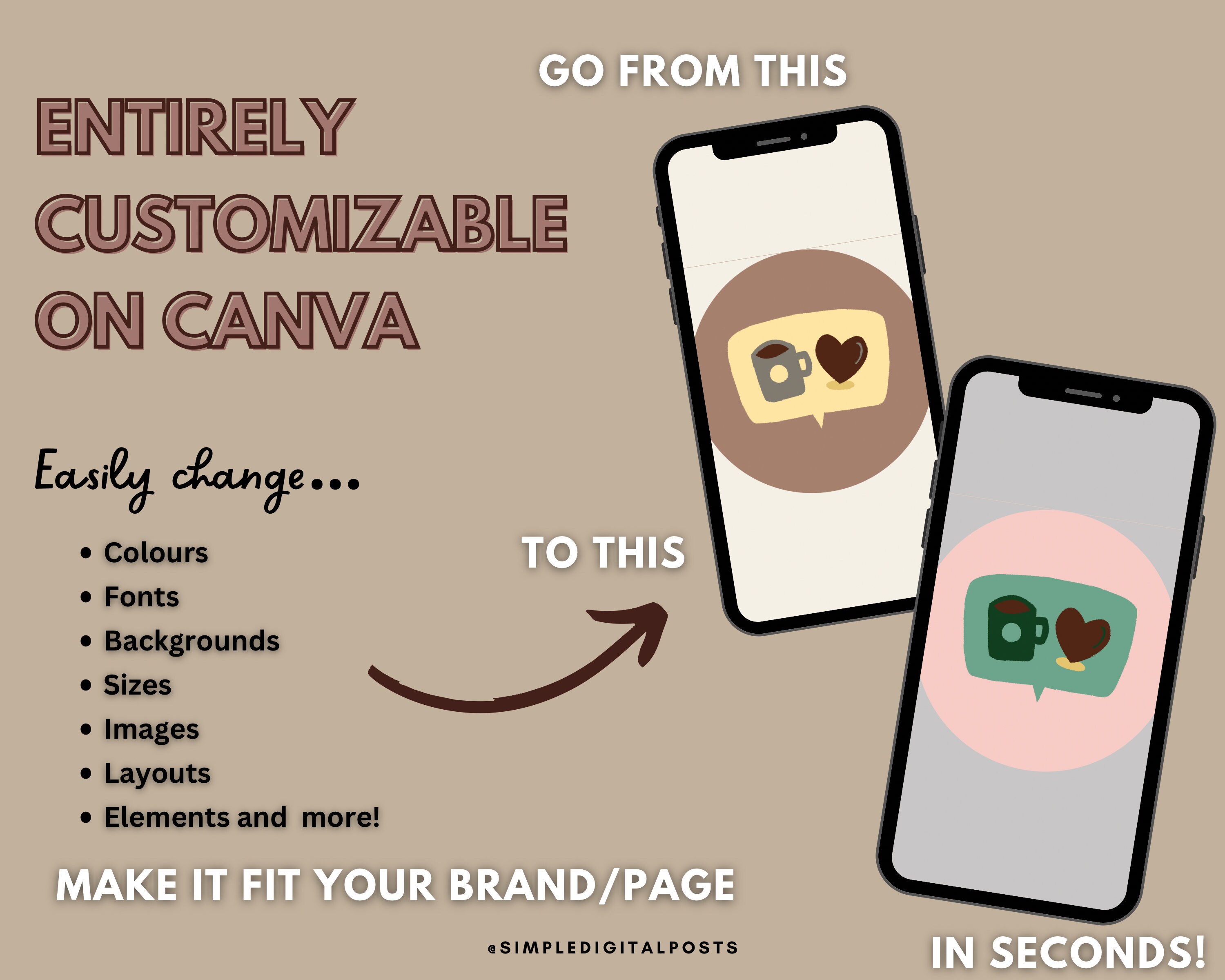 50 COFFEE SHOP HIGHLIGHT Covers | Instagram Highlight Covers ...