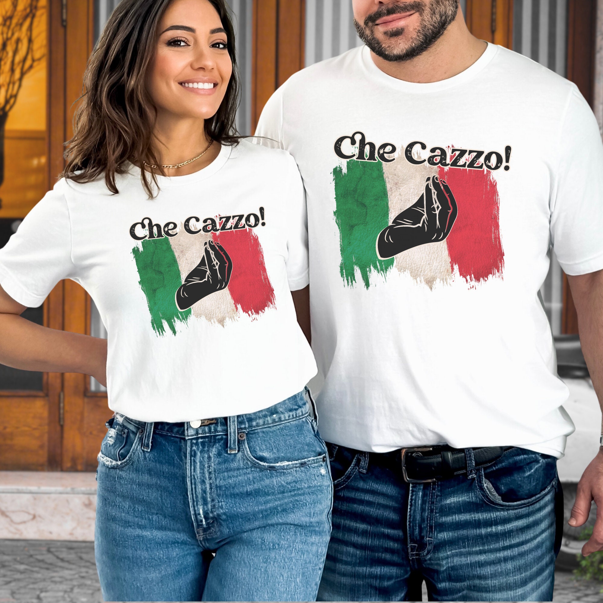 Funny Che Cazzo Italian Flag Hand Gesture Shirt, Gift for Italians ...