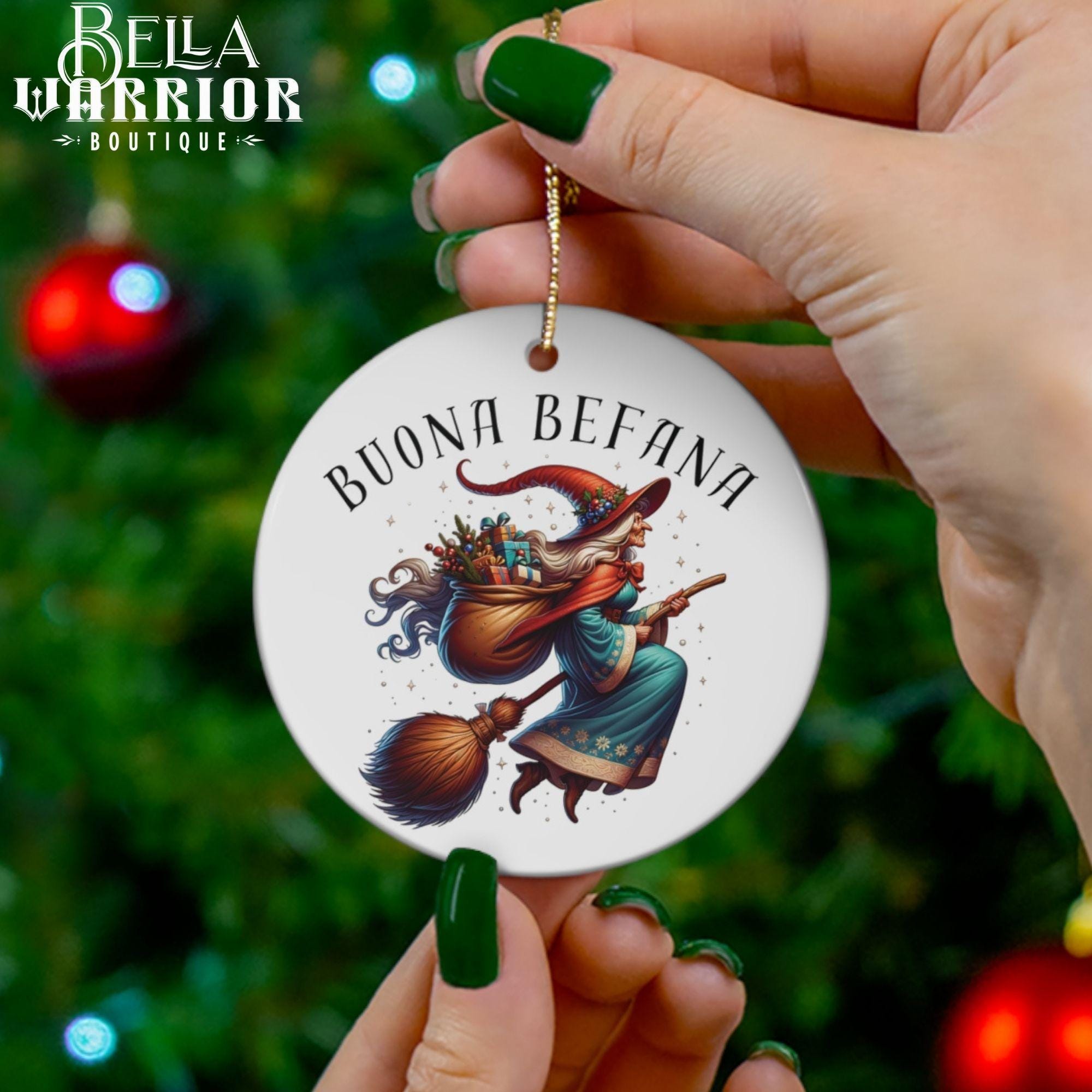 La Befana Italian Christmas Witch Ornament, Italian Gift, Italy Themed ...