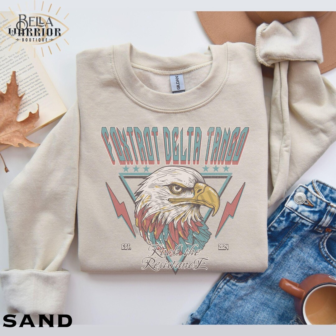 Subtle Anti-trump Resistance Sweatshirt, FDT Democrat Gift, Fuck Trump ...