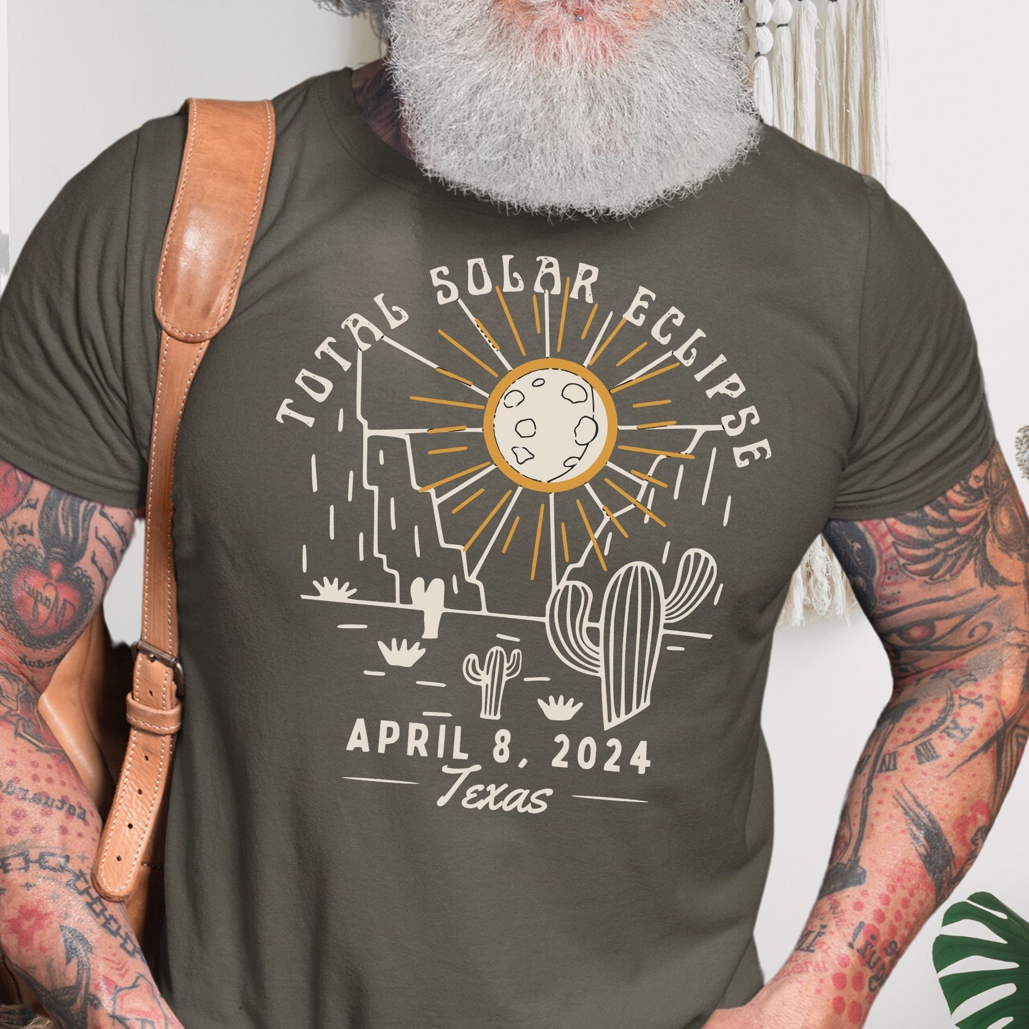 Texas Total Solar Eclipse Shirt, April 8th 2024 Totality Science ...
