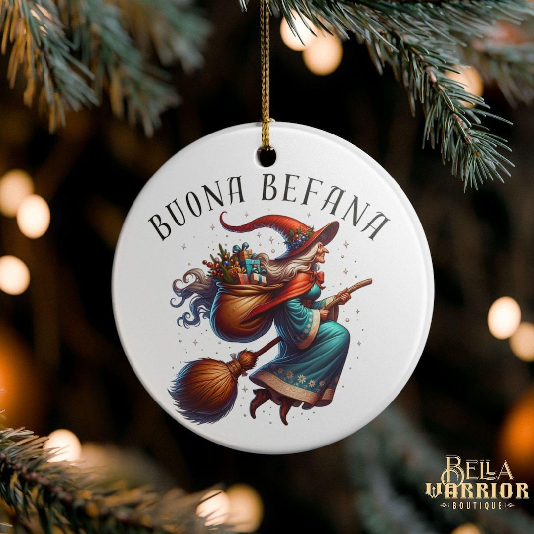 La Befana Italian Christmas Witch Ornament Italian Gift Italy Themed ...