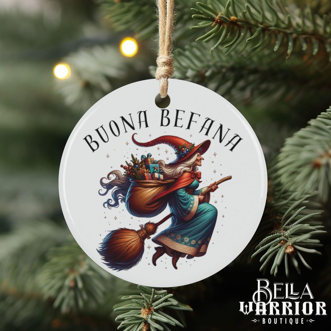 La Befana Italian Christmas Witch Ornament, Italian Gift, Italy Themed ...