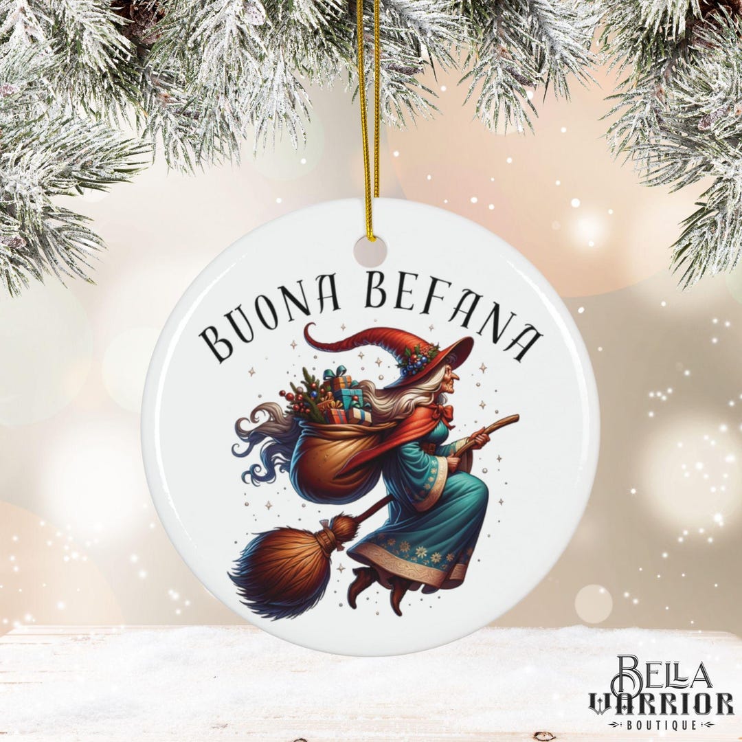 La Befana Italian Christmas Witch Ornament, Italian Gift, Italy Themed ...