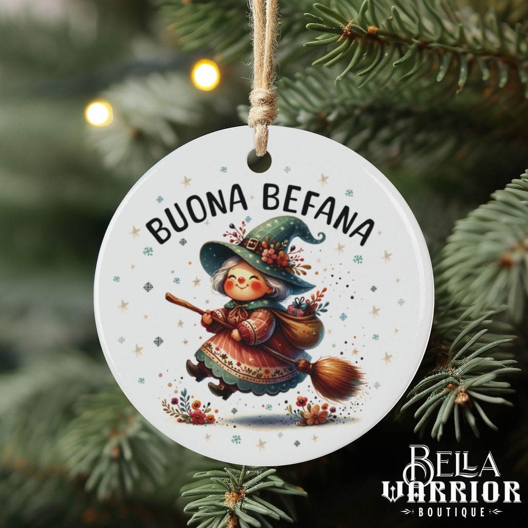 La Befana Italian Christmas Witch Ornament, Italian Gift, Italy Themed ...