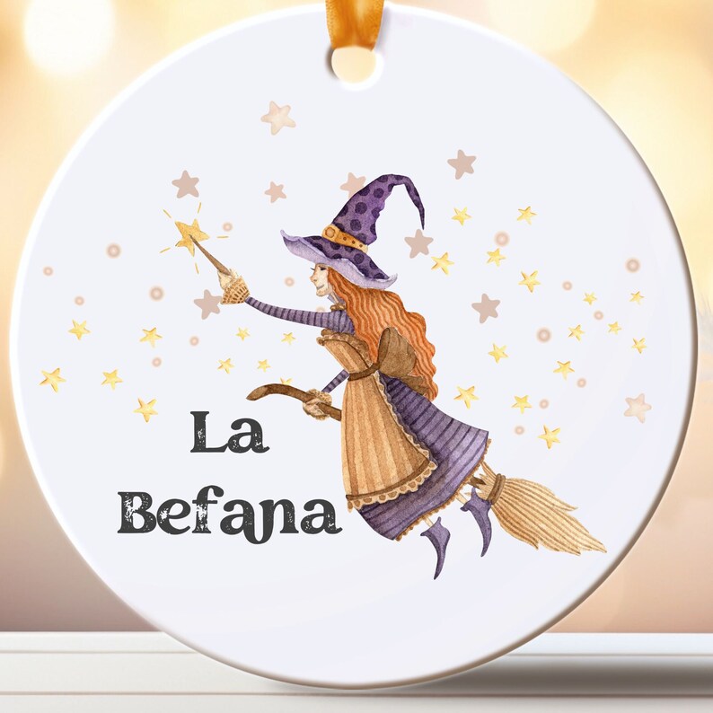 La Befana Italy Christmas Ornament, Italian Christmas Witch Tree ...
