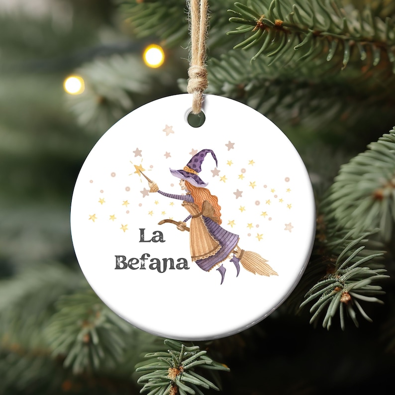 La Befana Italy Christmas Ornament, Italian Christmas Witch Tree ...
