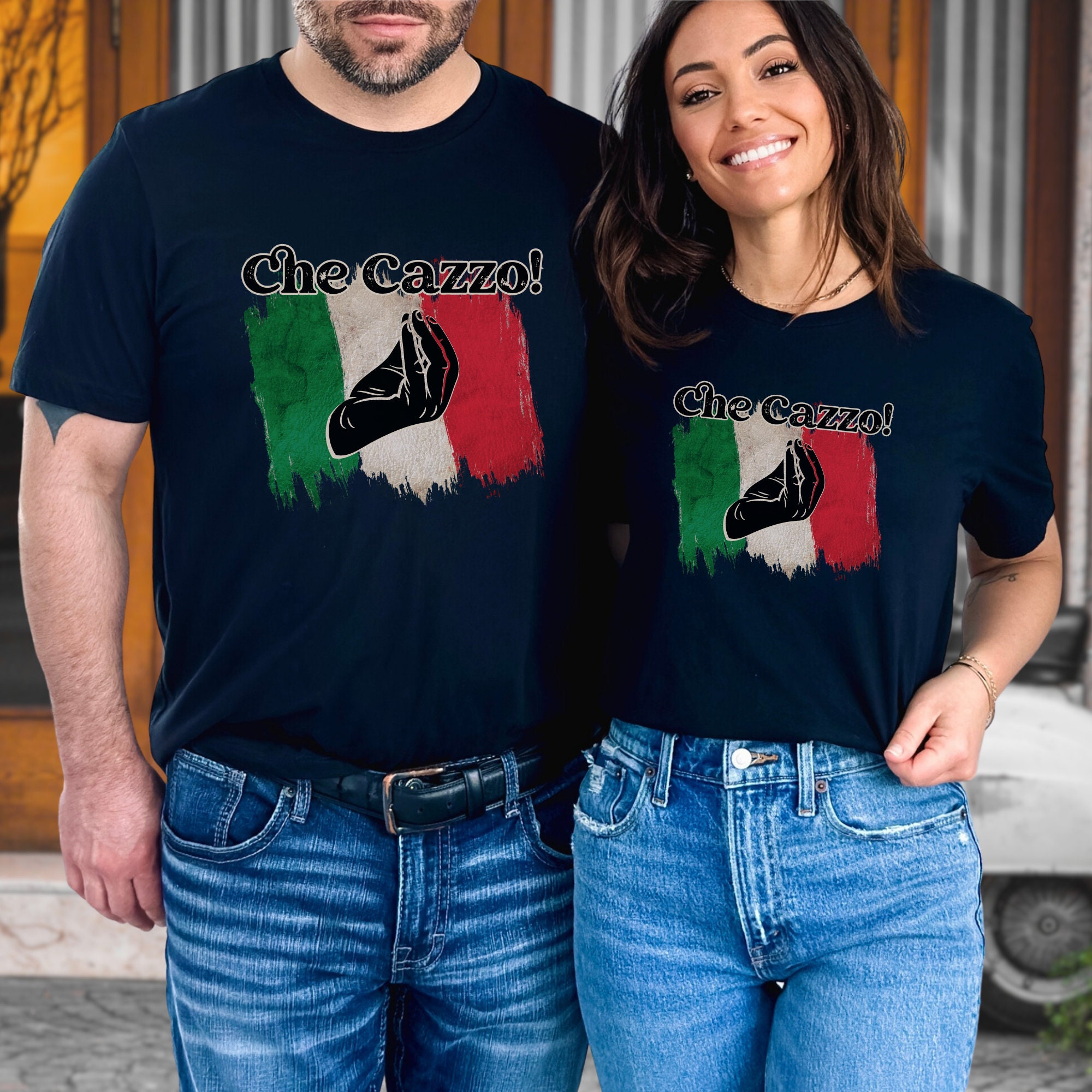 Funny Che Cazzo Italian Flag Hand Gesture Shirt, Gift for Italians ...