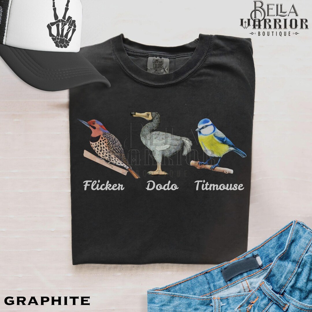 Subtle Anti-trump Bird FDT Shirt, Funny Political Resistance Comfort ...