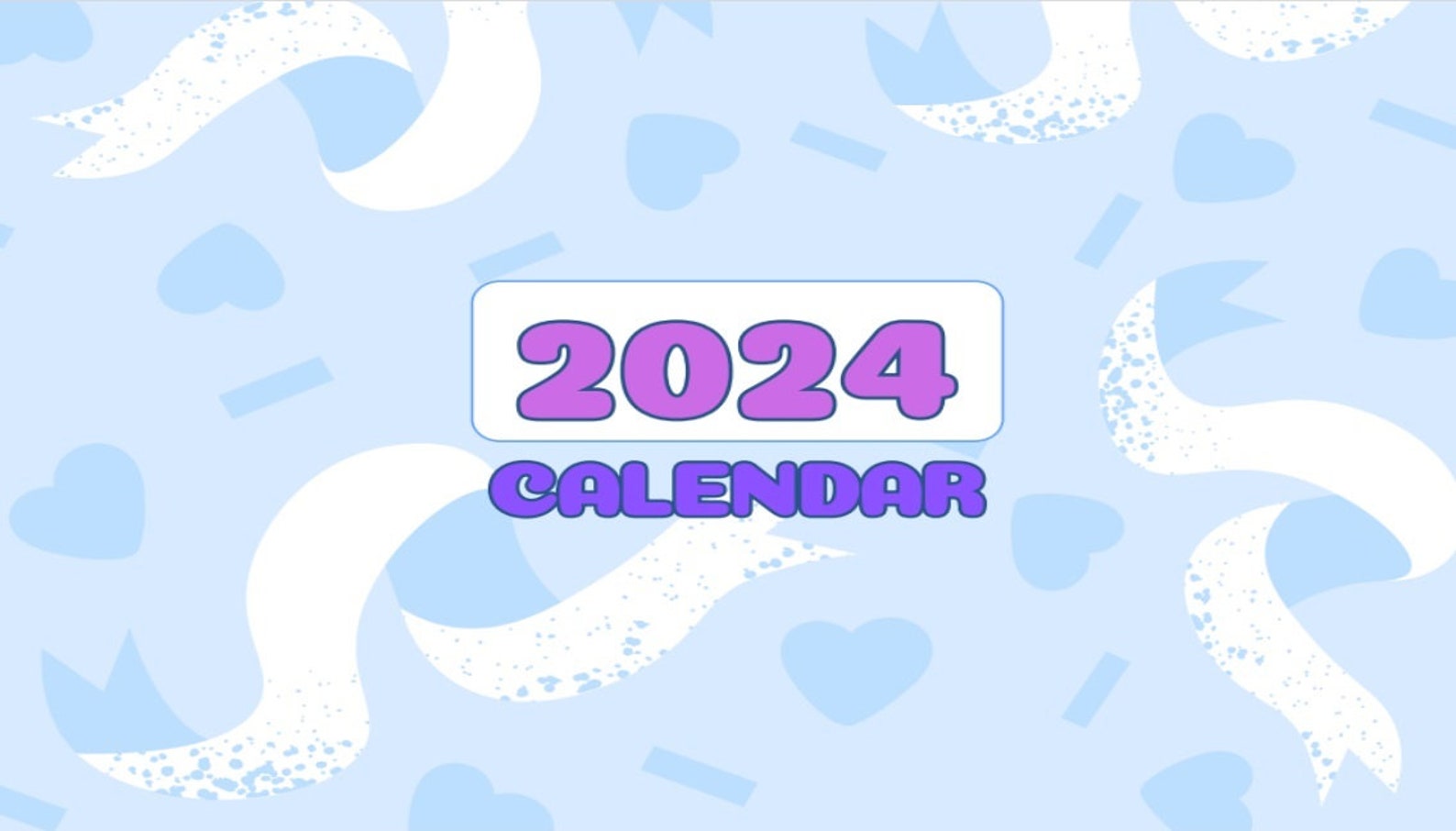 2024 Calander for Kids digital File PDF - Etsy