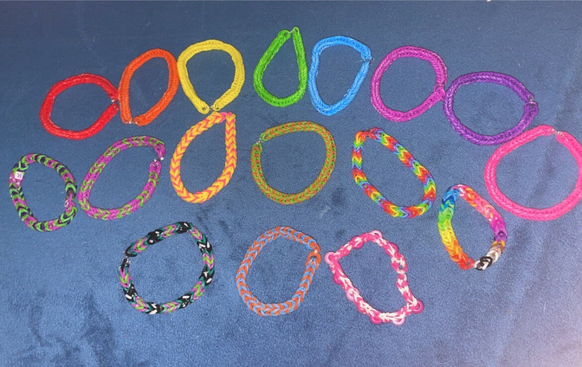 Customizable Loom Rubberband Bracelets - Etsy