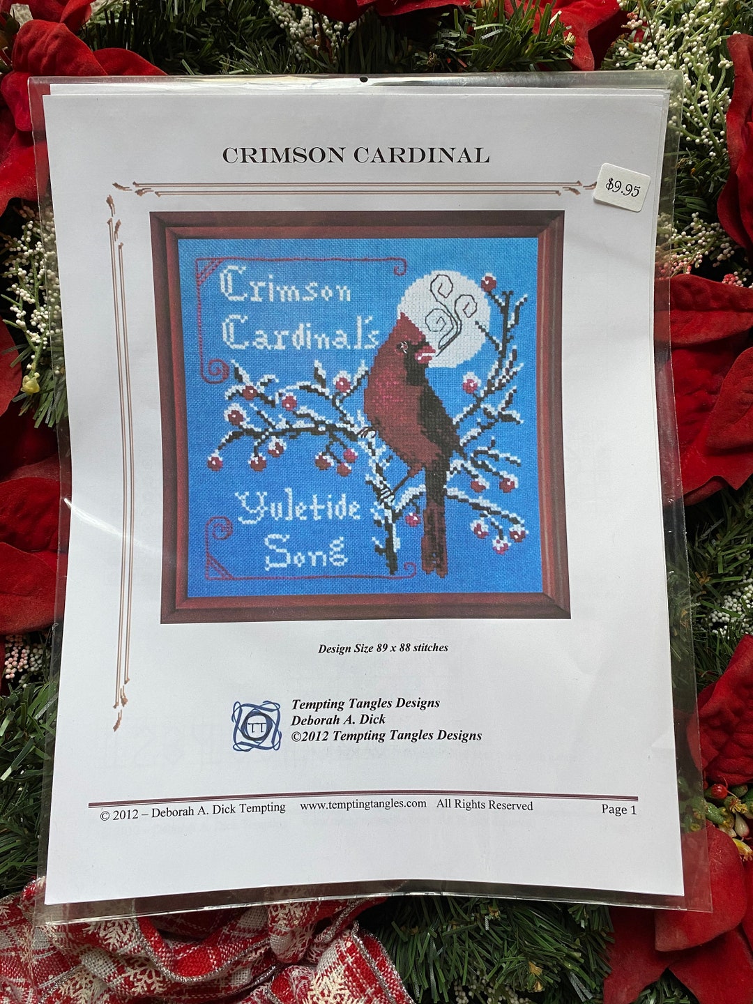 Crimson Cardinal - Etsy