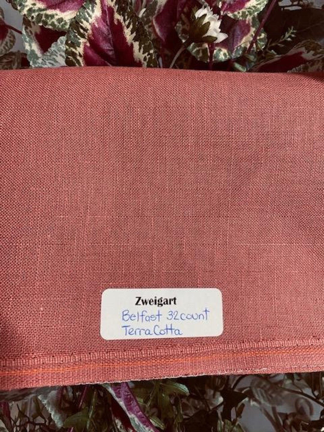Belfast Linen 32 Count Terra Cotta - Etsy