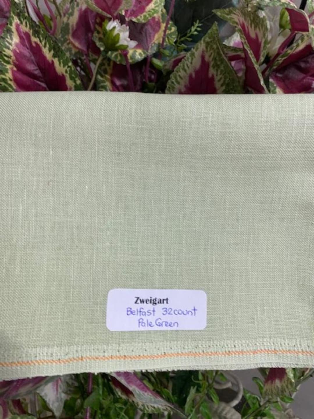 Belfast Linen 32 Count Pale Green - Etsy
