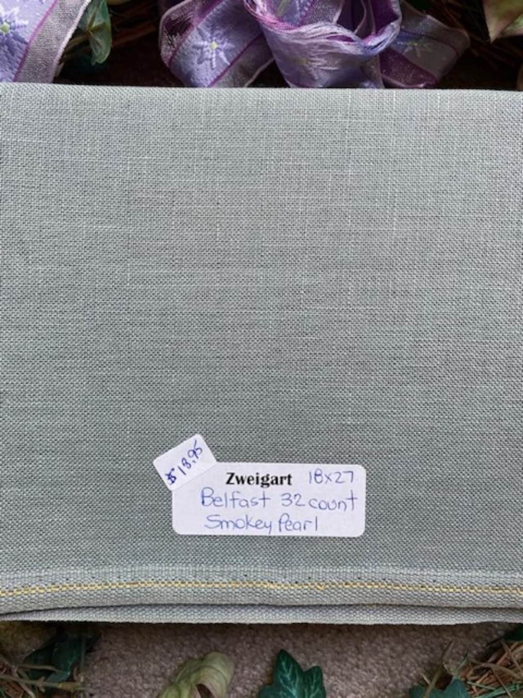 Belfast Linen 32 Count Smokey Pearl - Etsy