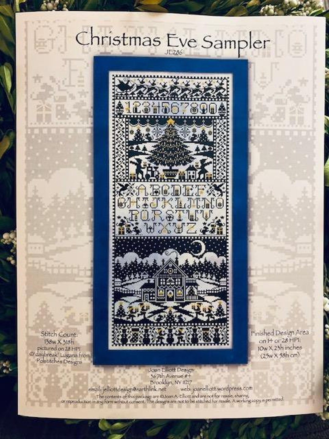 Christmas Eve Sampler - Etsy