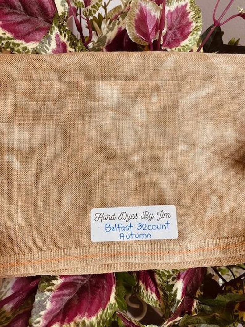 Belfast Linen 32 Count Autumn - Etsy