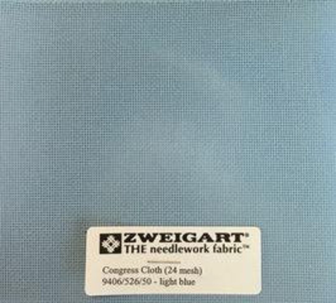 Congress Cloth 24 Count Light Blue - Etsy