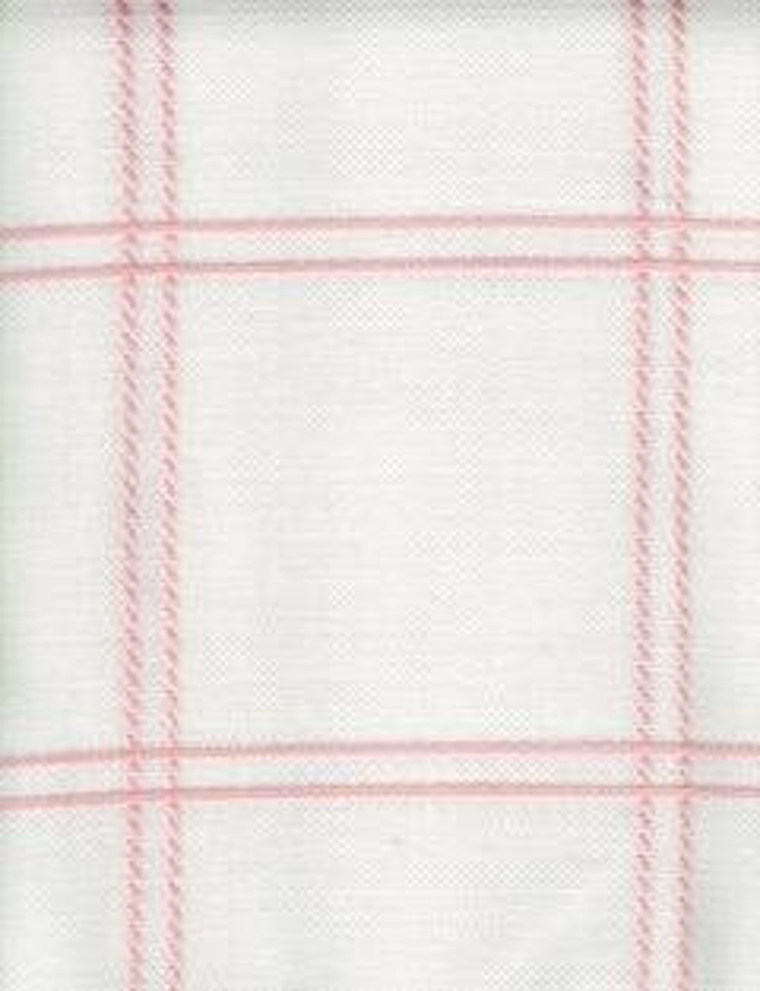 Anne Cloth 18 Count - Pink / White - Etsy